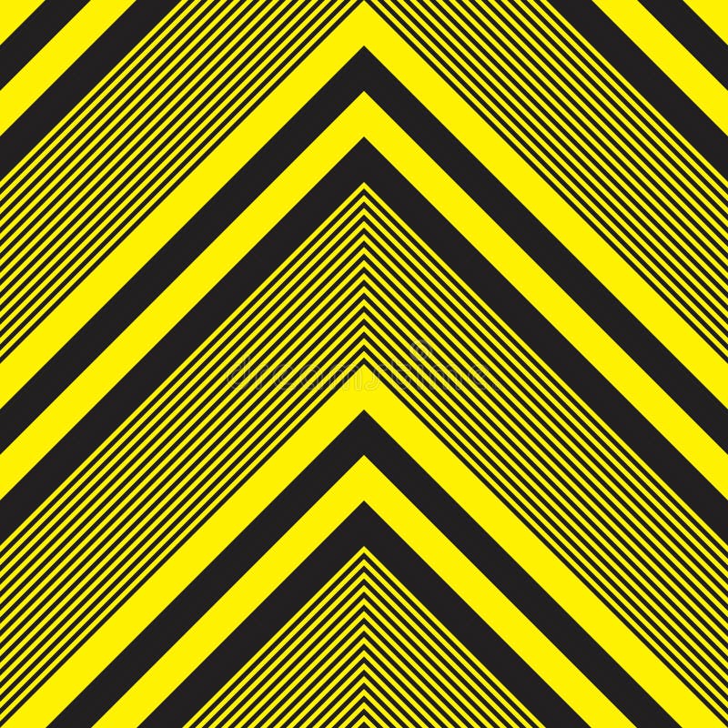 Yellow Chevron Diagonal Stripes Seamless Pattern Background Stock ...