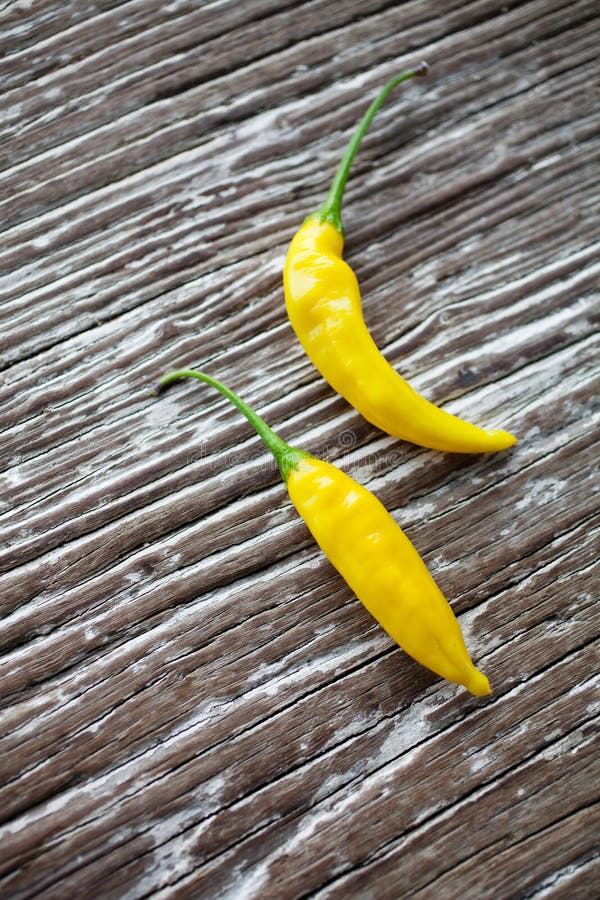 Yellow chili stock image. Image of capsaicin, eating - 74261969