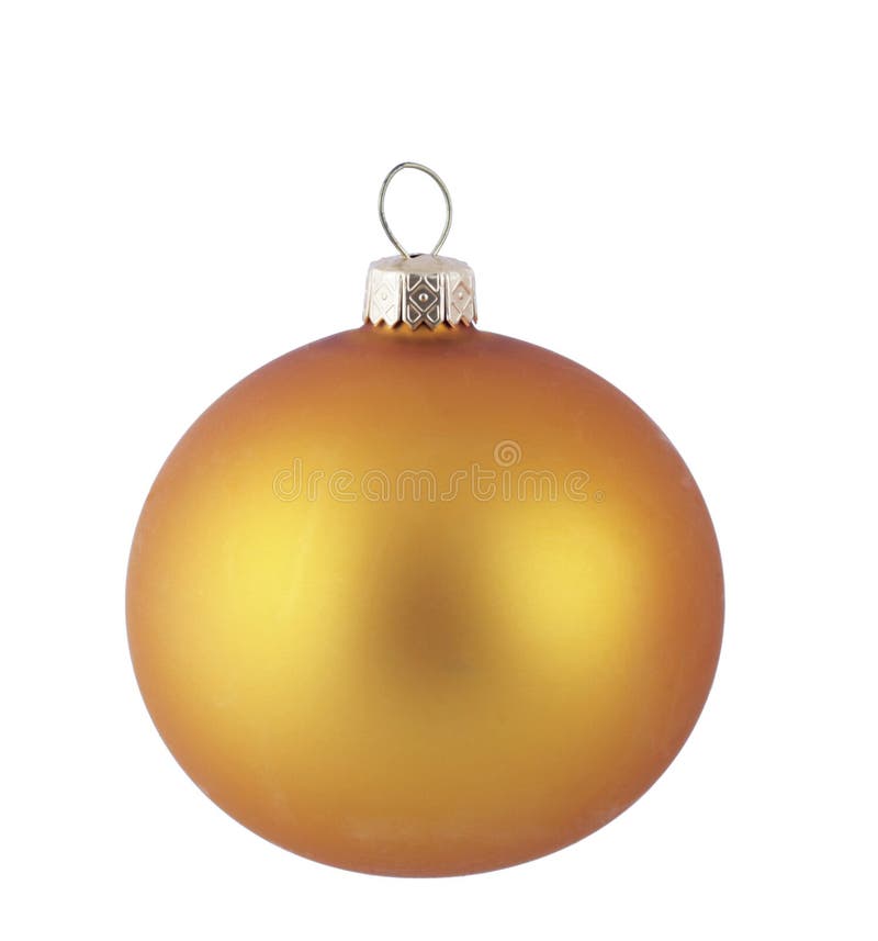 Red and Yellow Christmas Ball Decoration Hanging on Christmas New Year ...