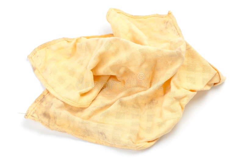Yellow cleaning rag stock photo. Image of bath, decor - 44208308