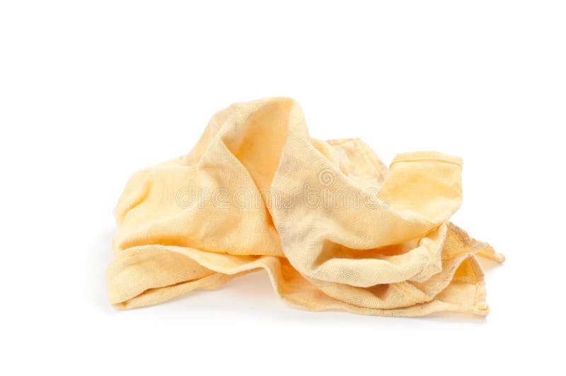 Yellow cleaning rag stock photo. Image of bath, decor - 44208308