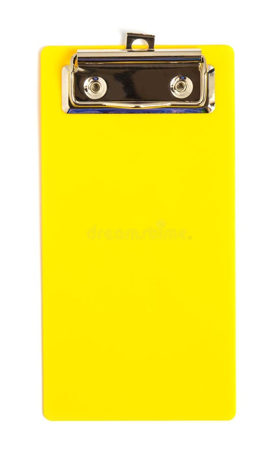 Yellow Clipping Plastic Tray, for Billing, Restaurant Order, Note, Clip ...