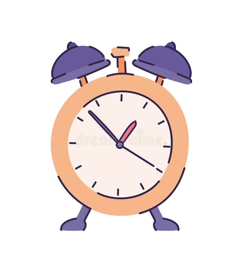 Yellow clock icon stock vector. Illustration of timer - 212094288