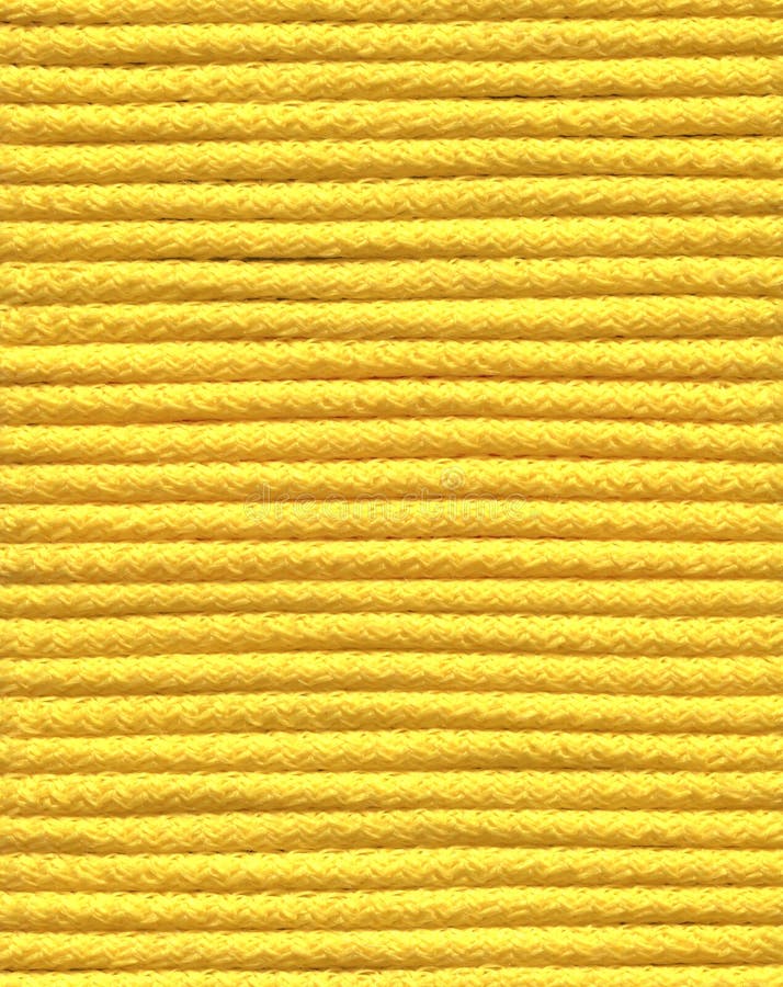Yellow coil stock photo. Image of thick, detail, nylon - 22053884