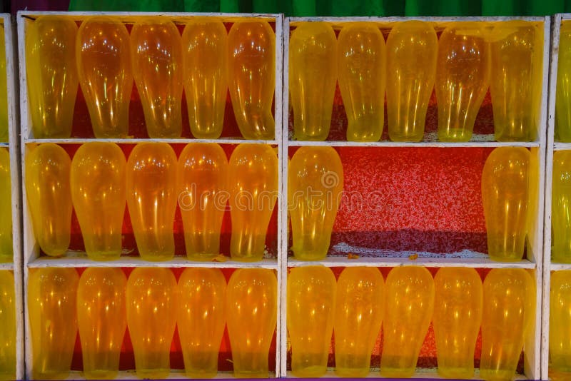 Yellow color balloons stock image. Image of yellow, cloven - 63287751