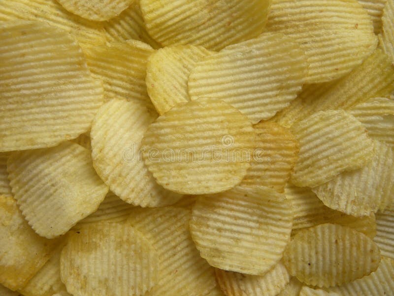 Corrugated Potato chips stock photo. Image of corrugated - 174954192