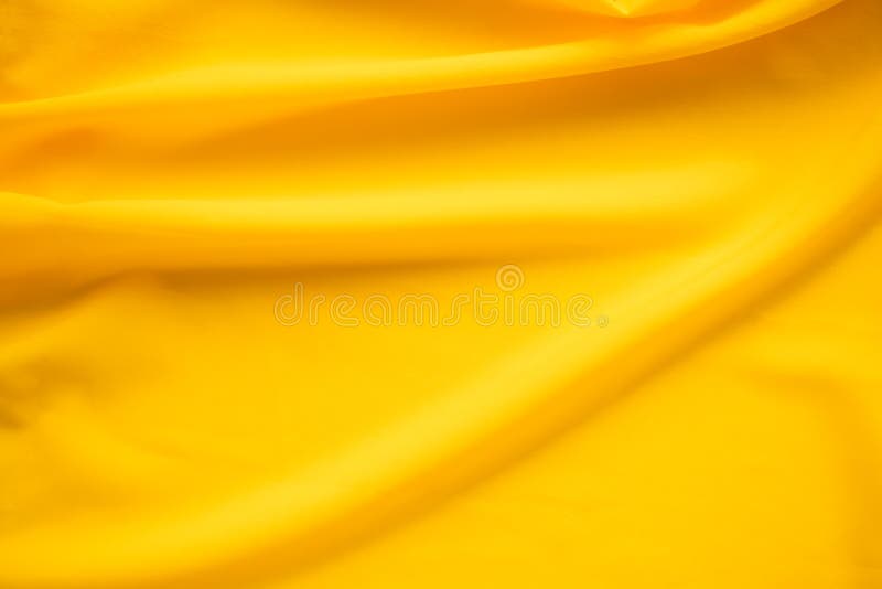 Yellow Color Fabric Background. Stock Image - Image of luxurious, shiny ...
