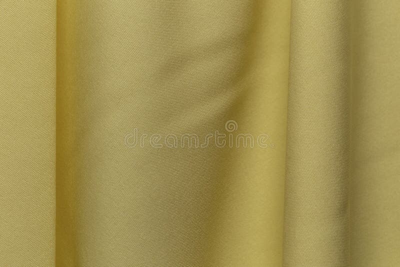 Yellow Color Fabric Cloth Polyester Texture and Textile Background ...