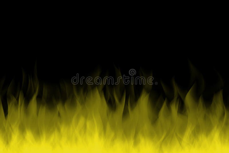 Yellow color fire stock illustration. Illustration of orange - 79145225