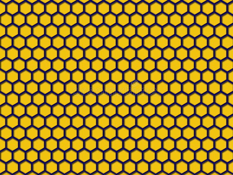 Color Honeycomb Seamless Pattern Stock Vector - Illustration of space ...