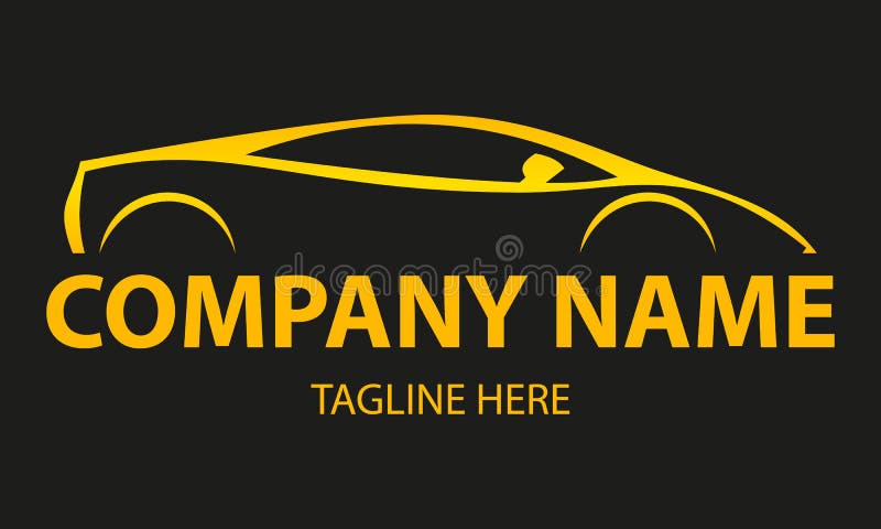 Luxury Yellow Color Initial Letter M Negative Space Lion Face Logo ...