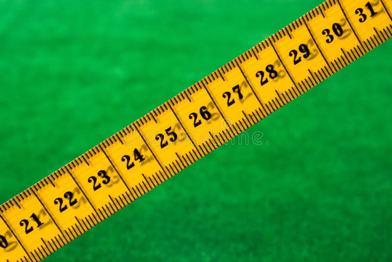 Yellow Color Measuring Tape Stock Photo - Image of tape, centimeter ...