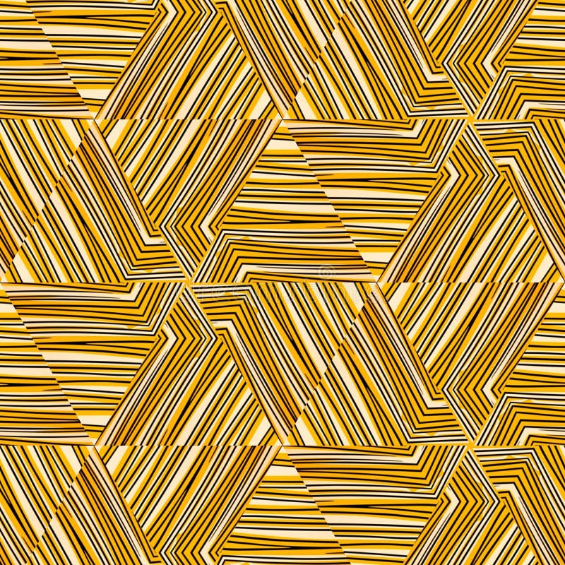 Yellow Color Pattern Background Stock Illustration - Illustration of ...
