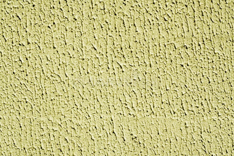 Texture Plaster Yellow Color. Stock Photo - Image of cement, concrete ...