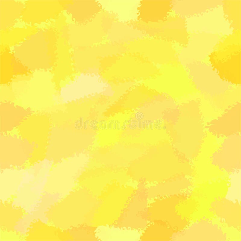 Yellow Color Seamless Abstract Pattern Stock Vector - Illustration of ...