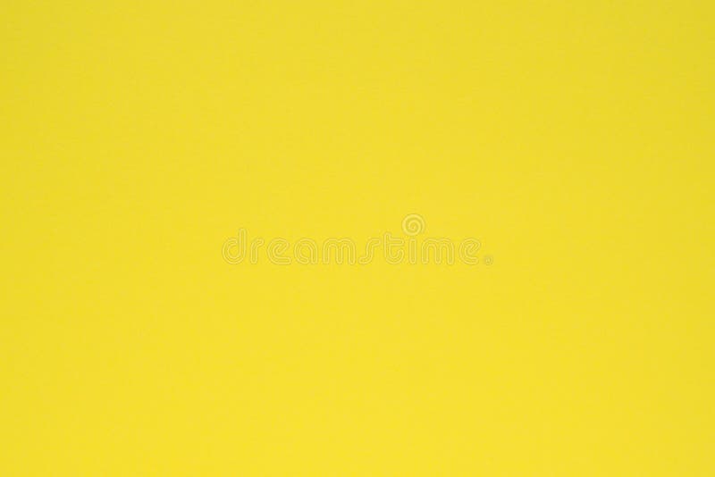Yellow Colored Paper. Surface. View from Above. Bright Saturated ...