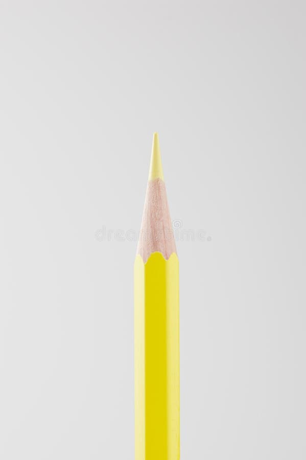 Yellow colored pencil stock image. Image of writing, sketch - 23738963