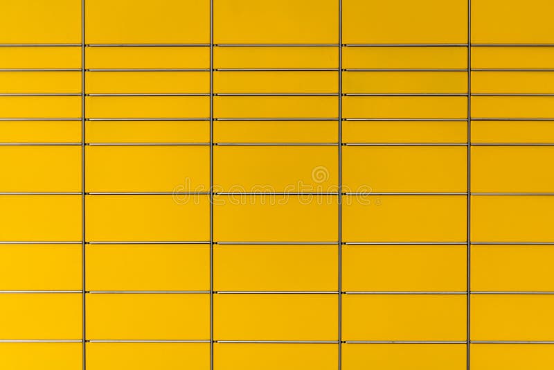 Yellow Colored Post Boxes Background Stock Image - Image of post, frame ...