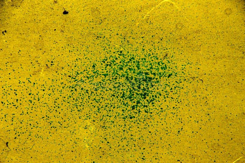 Yellow Colored Wall Texture Background with Textures of Different ...