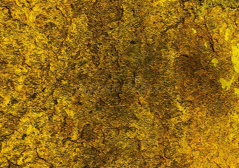 Yellow Coloured Rough Textured Background Design Stock Image - Image of ...