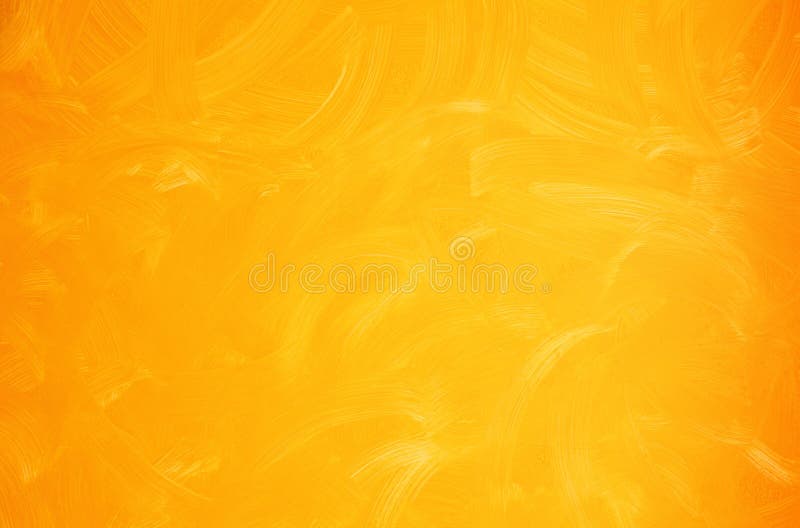 Yellow Coloured Wall Coating with Large Strokes Stock Photo - Image of ...