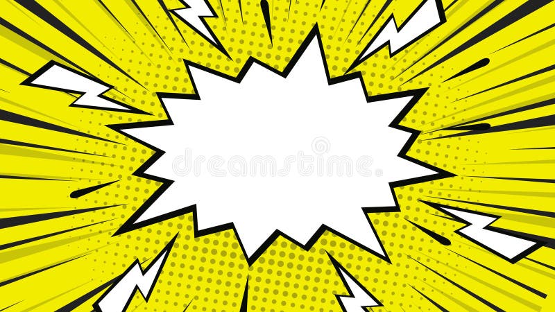 Comic Background Lightning Blast Stock Illustrations – 2,243 Comic ...