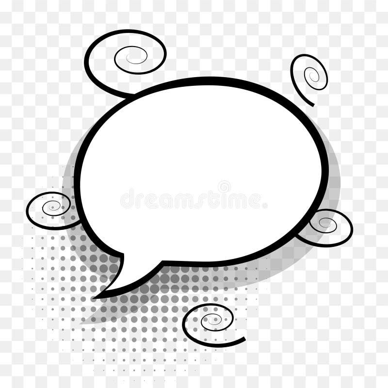 Yellow Comics Speech Bubble for Text Stock Vector - Illustration of ...