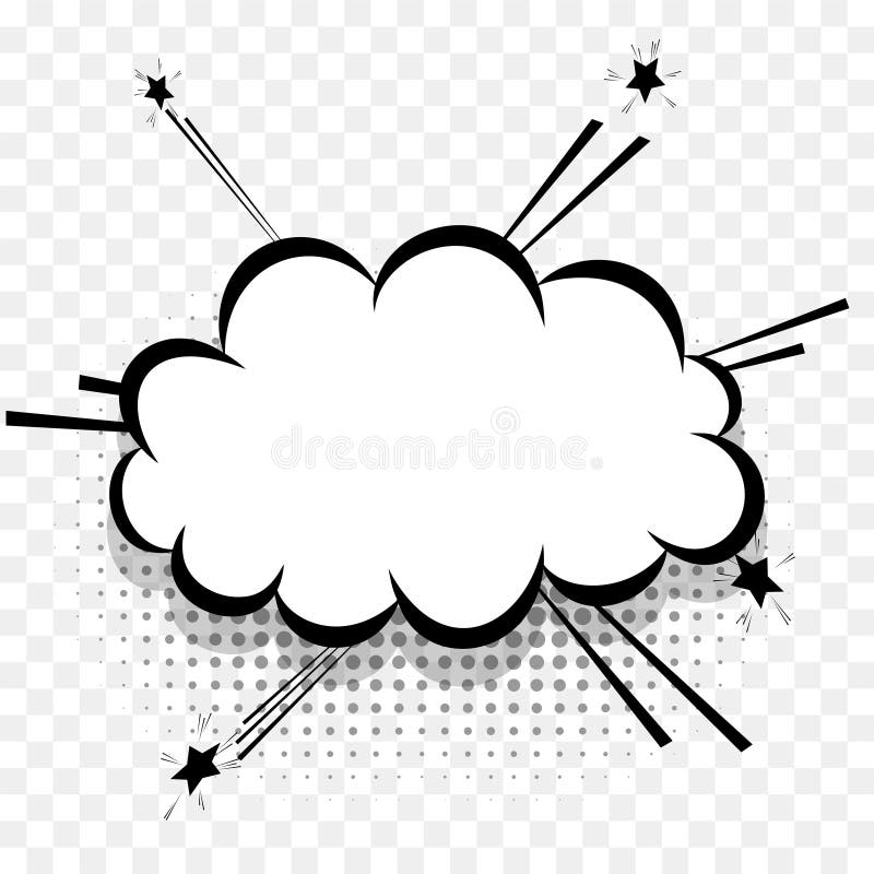 Yellow Comics Speech Bubble for Text Stock Vector - Illustration of ...