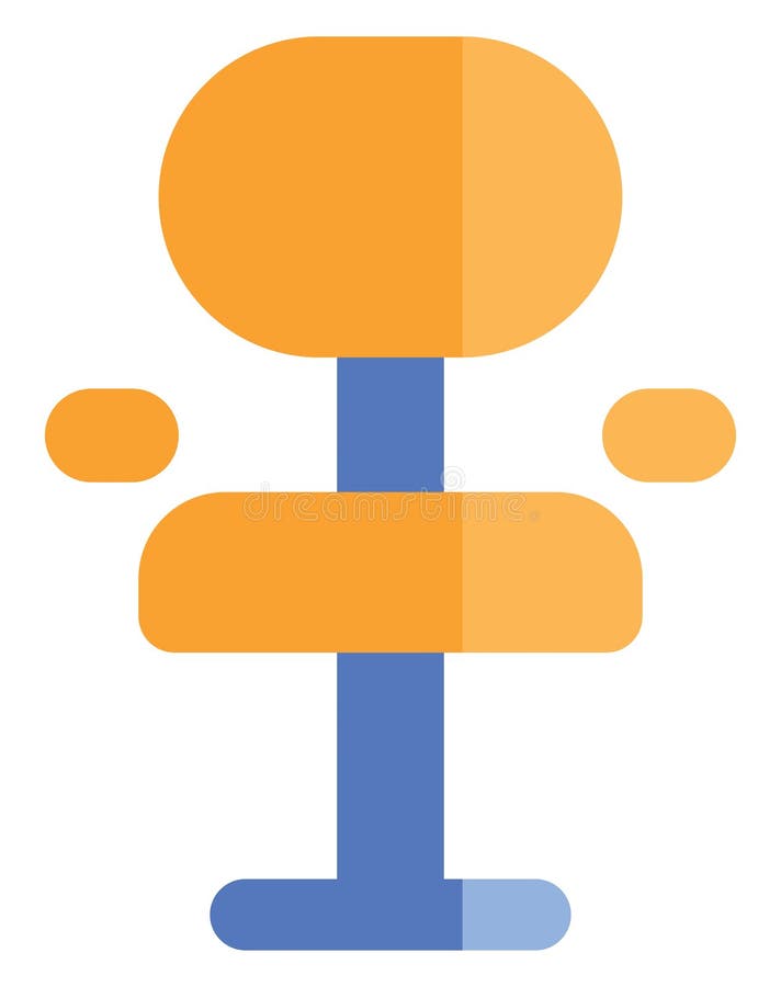 Workplace Yellow Chair Computer Stock Illustrations – 966 Workplace ...