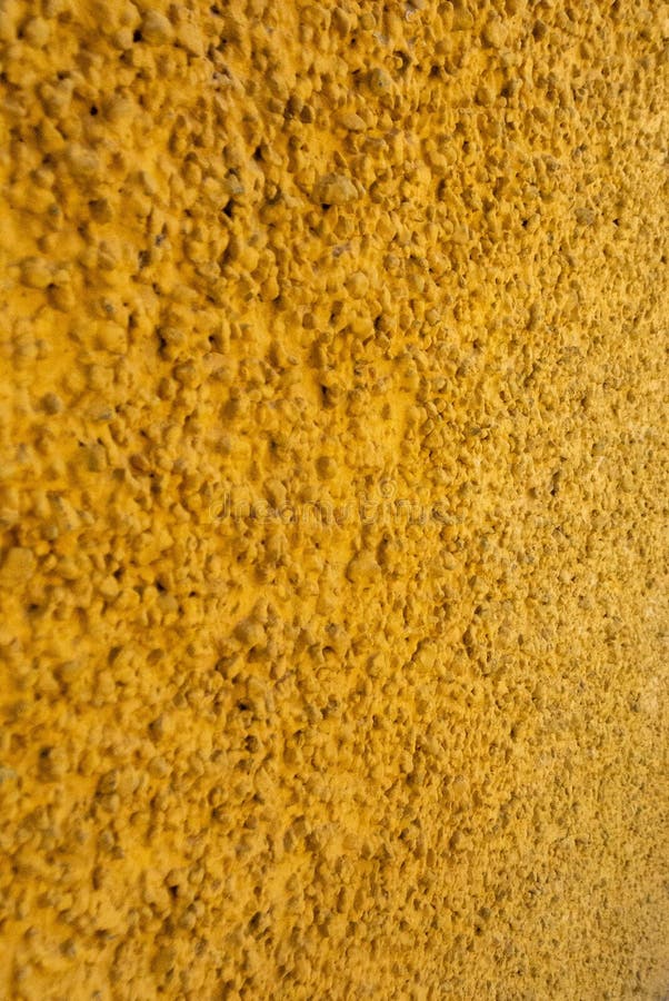 Yellow Concrete Texture Background Stock Image - Image of design ...