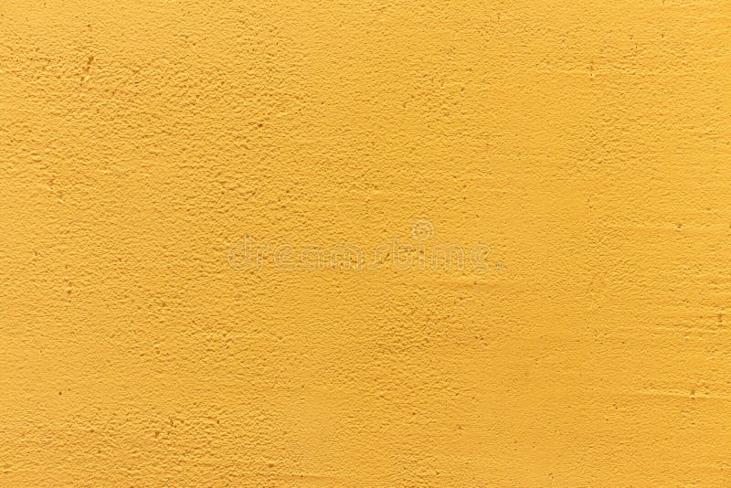 Yellow Concrete Wall Background Texture Stock Photo - Image of concrete ...