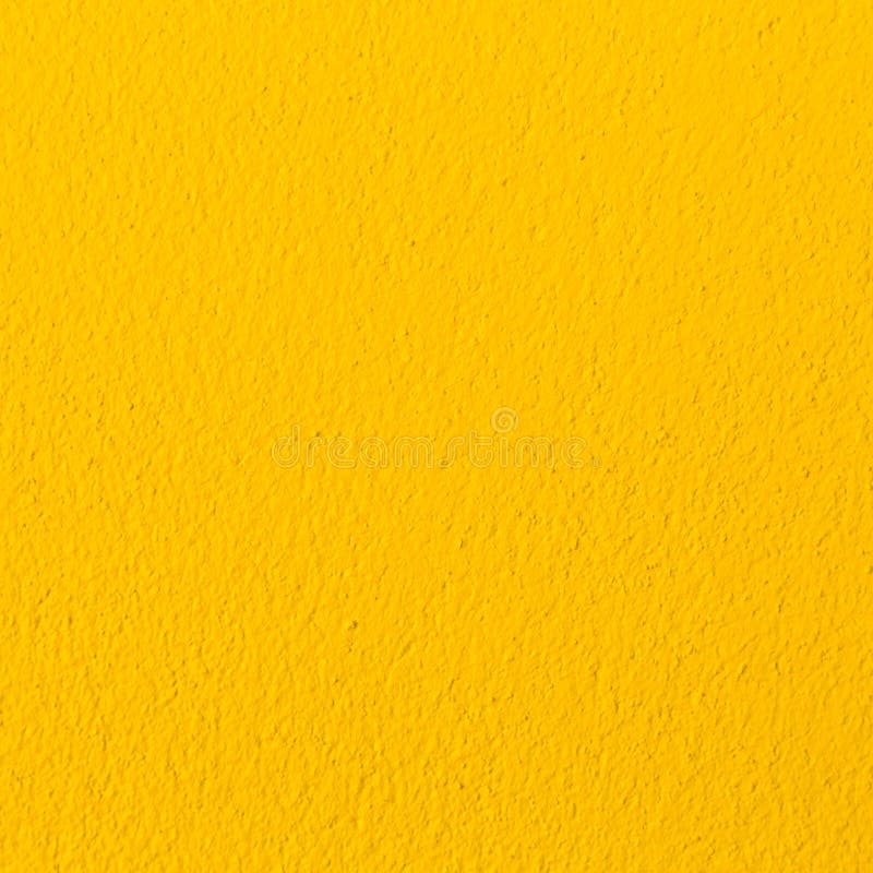 Yellow Concrete Wall Texture and Background Stock Image - Image of ...