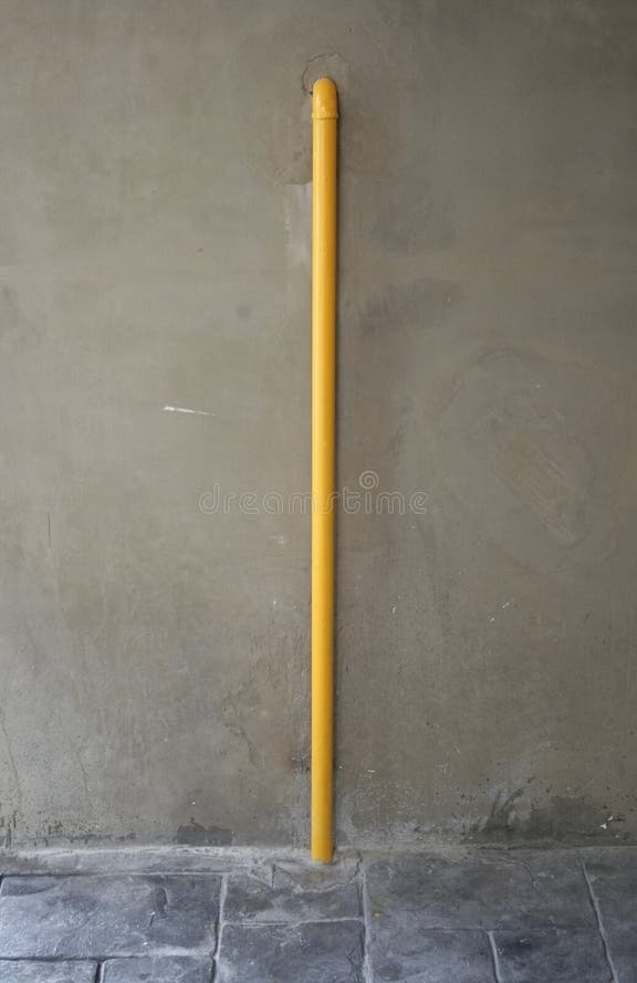 Yellow conduit stock image. Image of architecture, exterior - 38953825