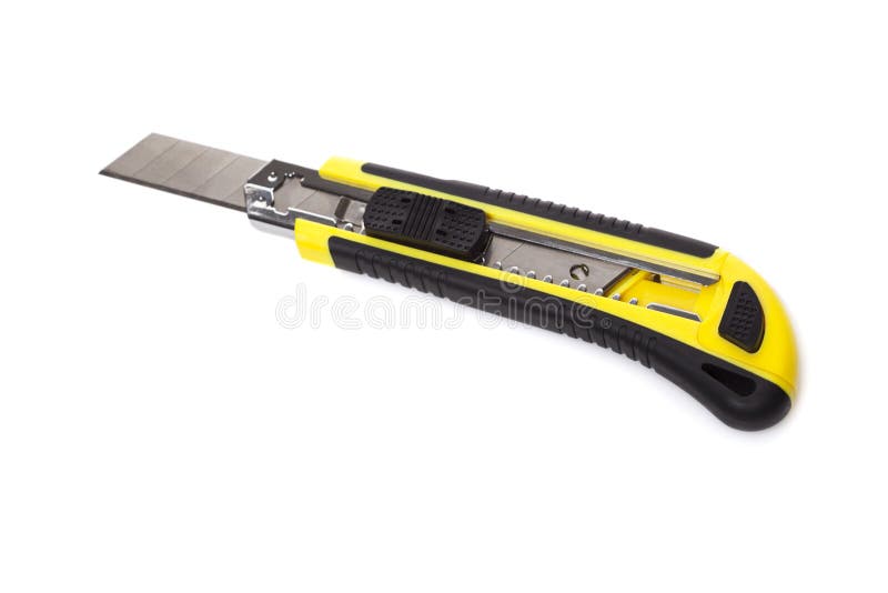Yellow Construction Scalpel Cutter Stock Photos - Free & Royalty-Free ...
