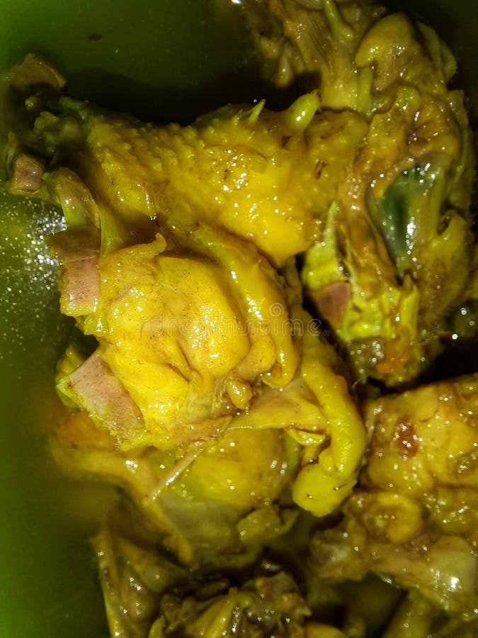Yellow cooked chicken stock image. Image of produce - 229246363