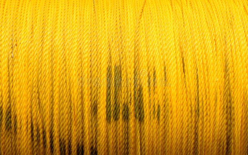 Yellow cord stock photo. Image of rope, winding, texture - 2949322