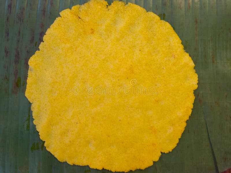 Yellow corn dough stock photo. Image of hallaca, christmas - 83365406