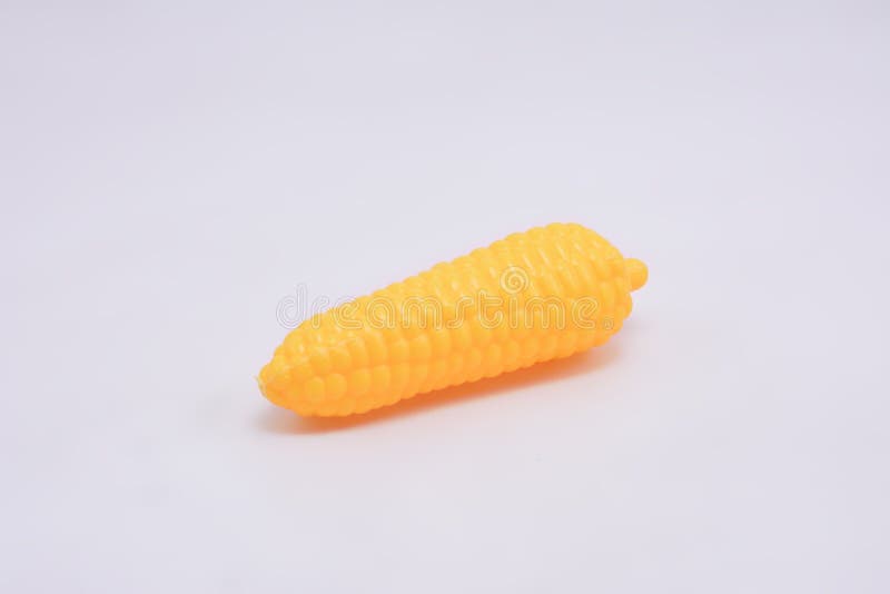 Yellow Corn Plastic Toy Played by Kids Stock Photo - Image of baby ...