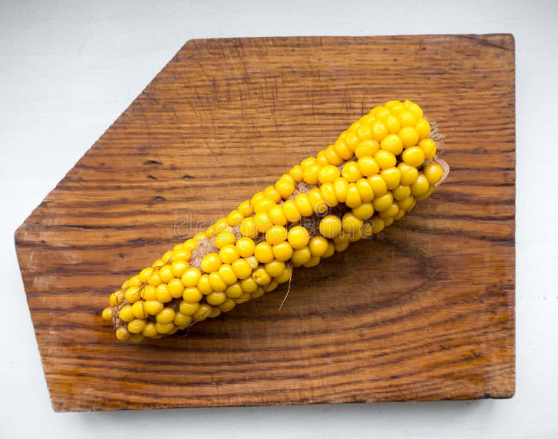 The yellow corn. stock image. Image of grain, sweet - 110403423