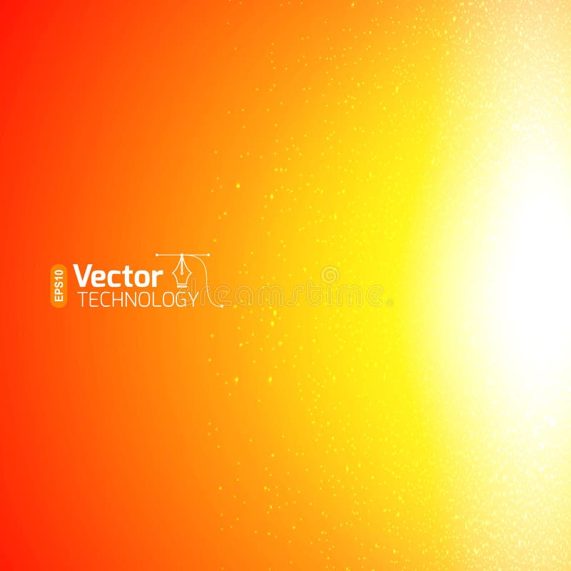 Yellow Cosmic Vector Explode Stock Vector - Illustration of cosmic ...