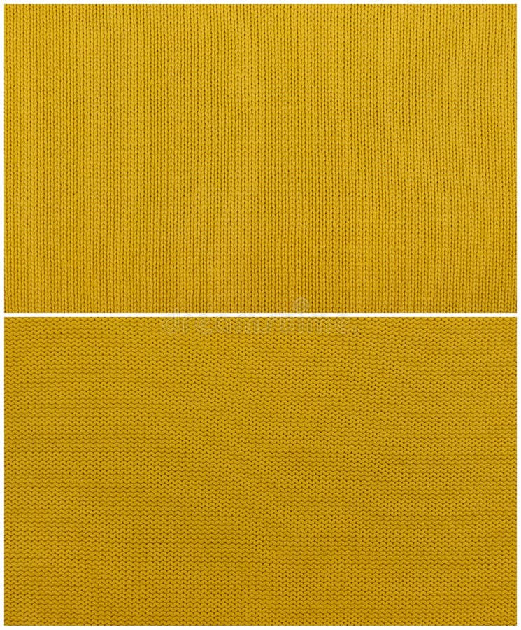 Yellow Cotton Sweater Texture Stock Image - Image of cotton, fabric ...
