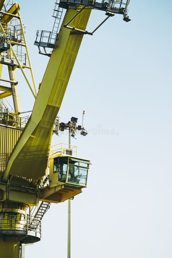 Crane, Freight Train and Scrap Metal Stock Photo - Image of metallurgy ...