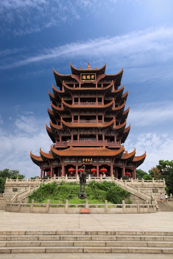 Yellow crane tower stock photo. Image of travel, culture - 20933988