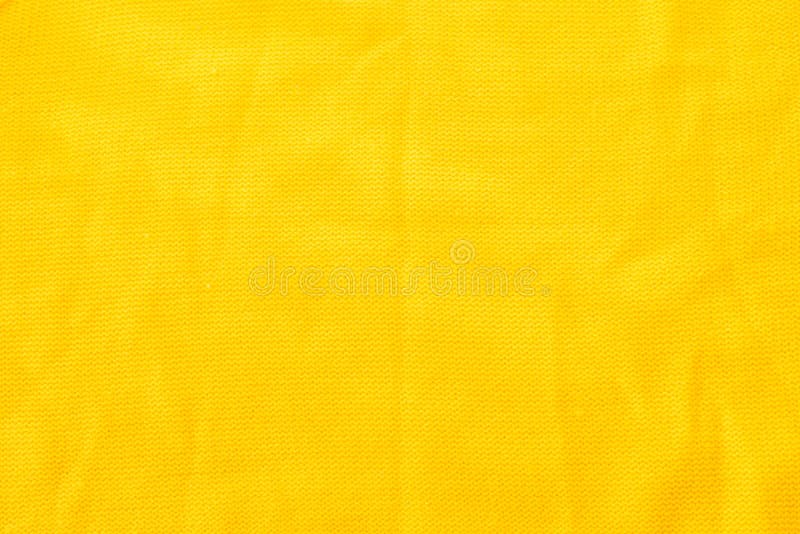 Yellow Crocheted Fabric Texture. Material is Crumped a Little Stock ...