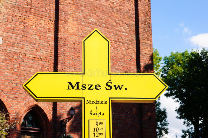 Yellow cross editorial image. Image of sunny, catholic - 79173105