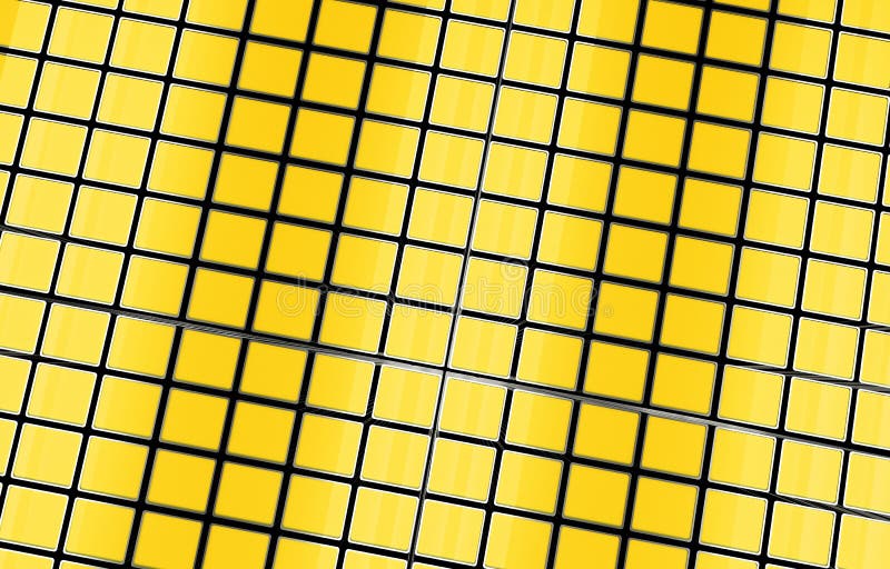 Yellow 3d Cubes Blocks Texture Background Stock Illustration ...