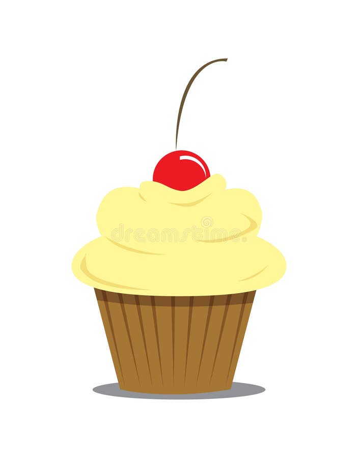 Yellow Cupcake Clipart Cupcake Clip Art At Clker.com Vector Clip Art