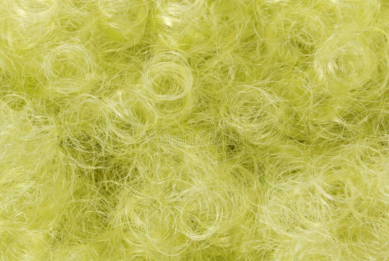 Yellow curly wig stock photo. Image of dyed, hairstyle - 23423486