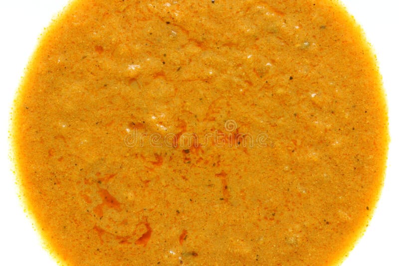 Yellow Curry Sauce Texture Background Stock Image - Image of oriental ...