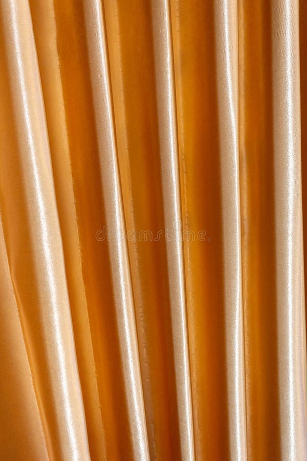 Yellow curtain texture stock photo. Image of stage, close - 42421654
